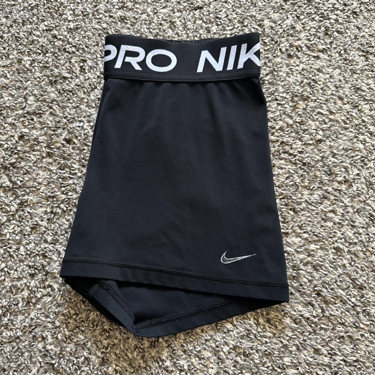 Medium Black Nike pros | Depop