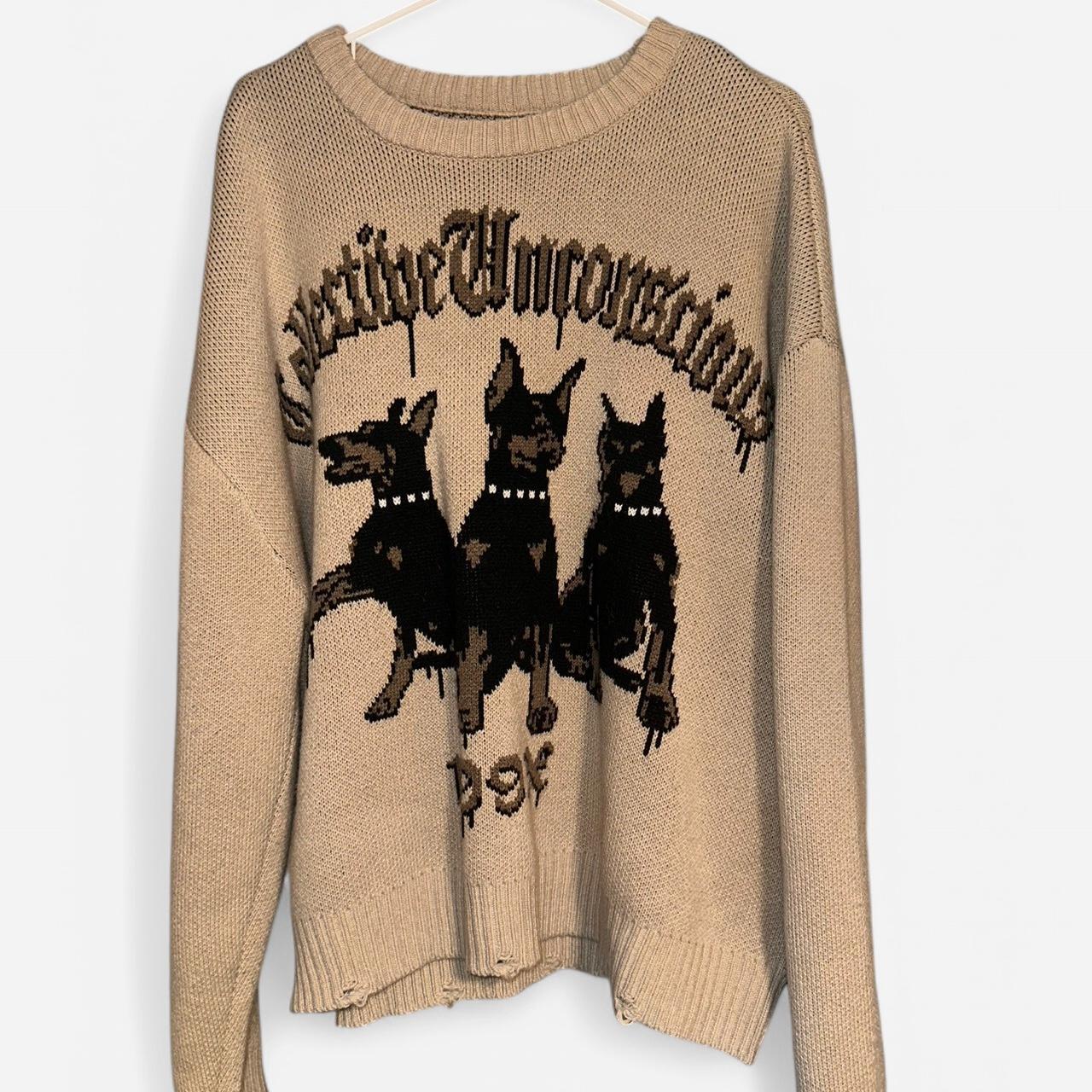 Tan PacSun Sweater This sweater is designed with a... | Depop