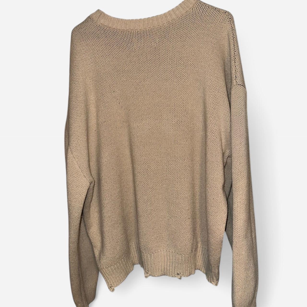Tan PacSun Sweater This sweater is designed with a... | Depop