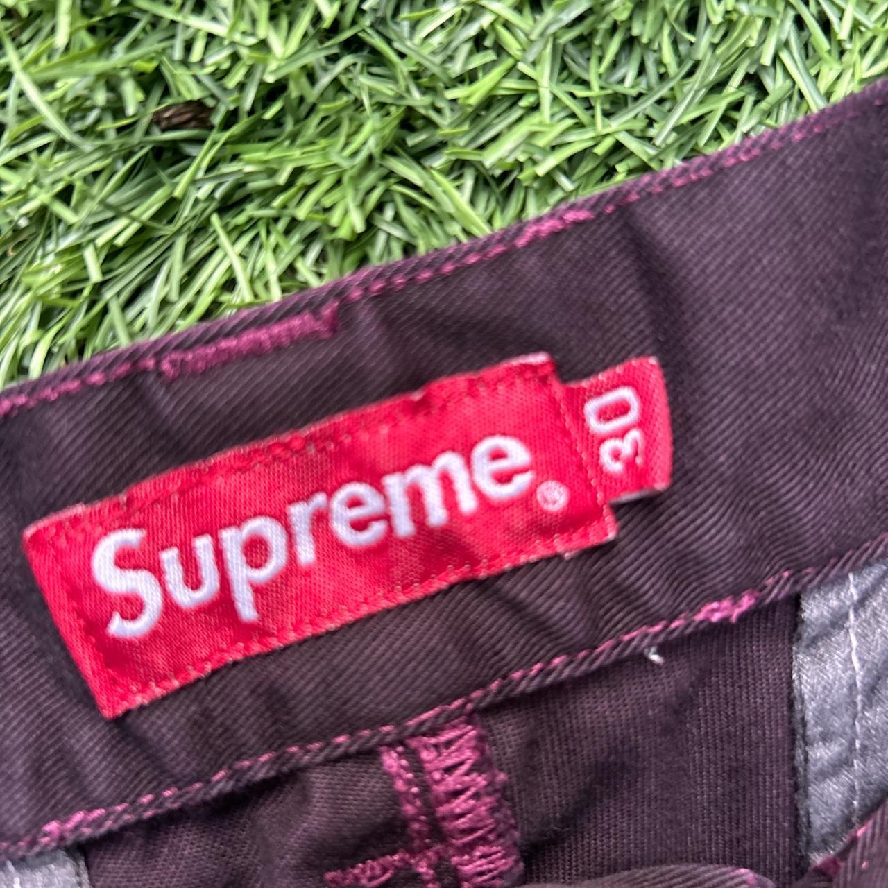 Supreme Men's Pink Trousers | Depop