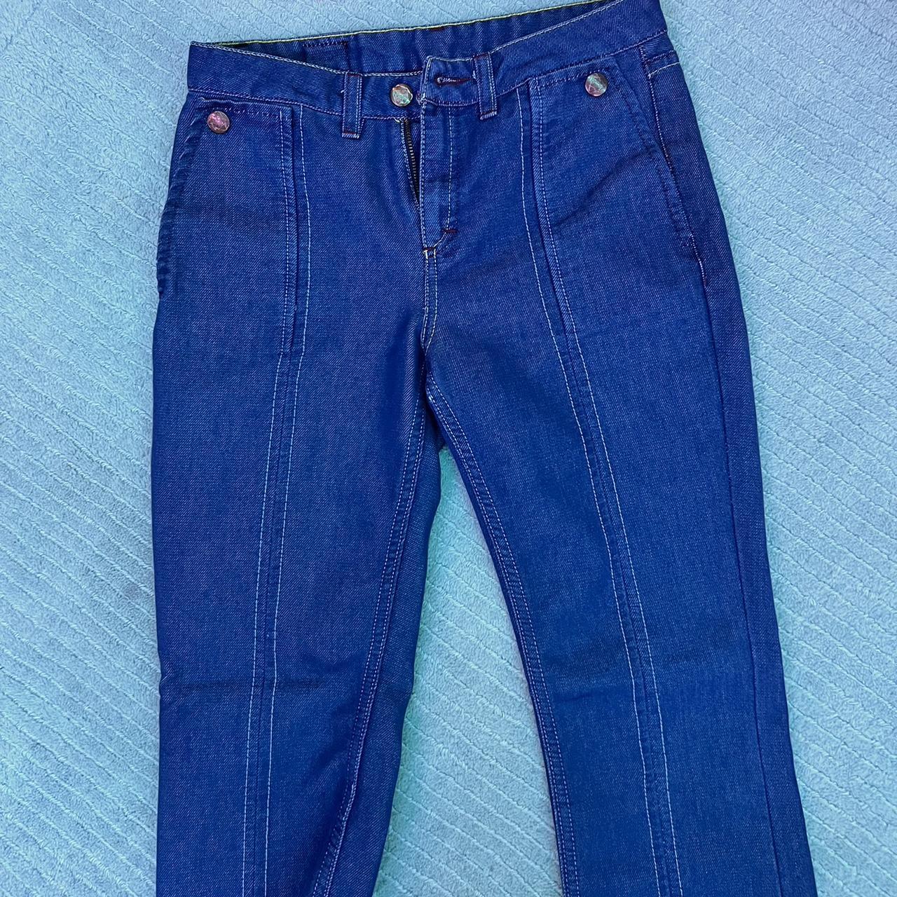 super trendy evisu low rise jeans love these but I... - Depop