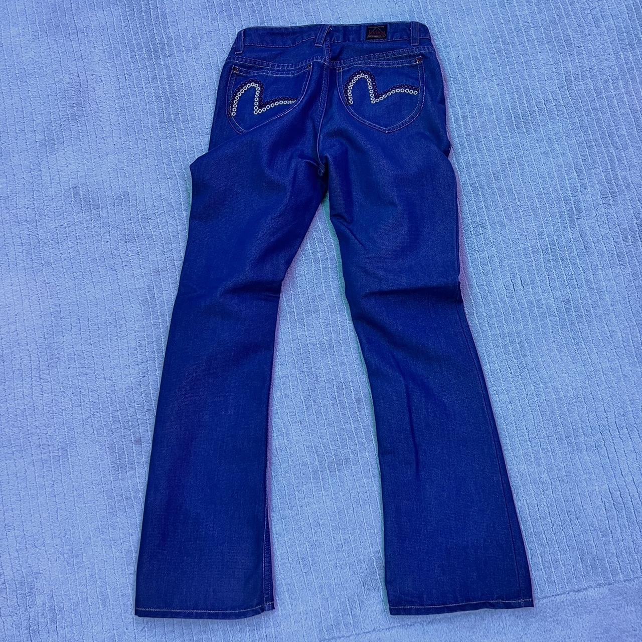 super trendy evisu low rise jeans love these but I... - Depop