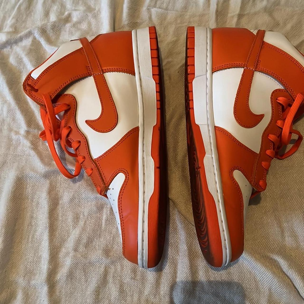 Syracuse dunks high barely worn no box authentic sz... - Depop