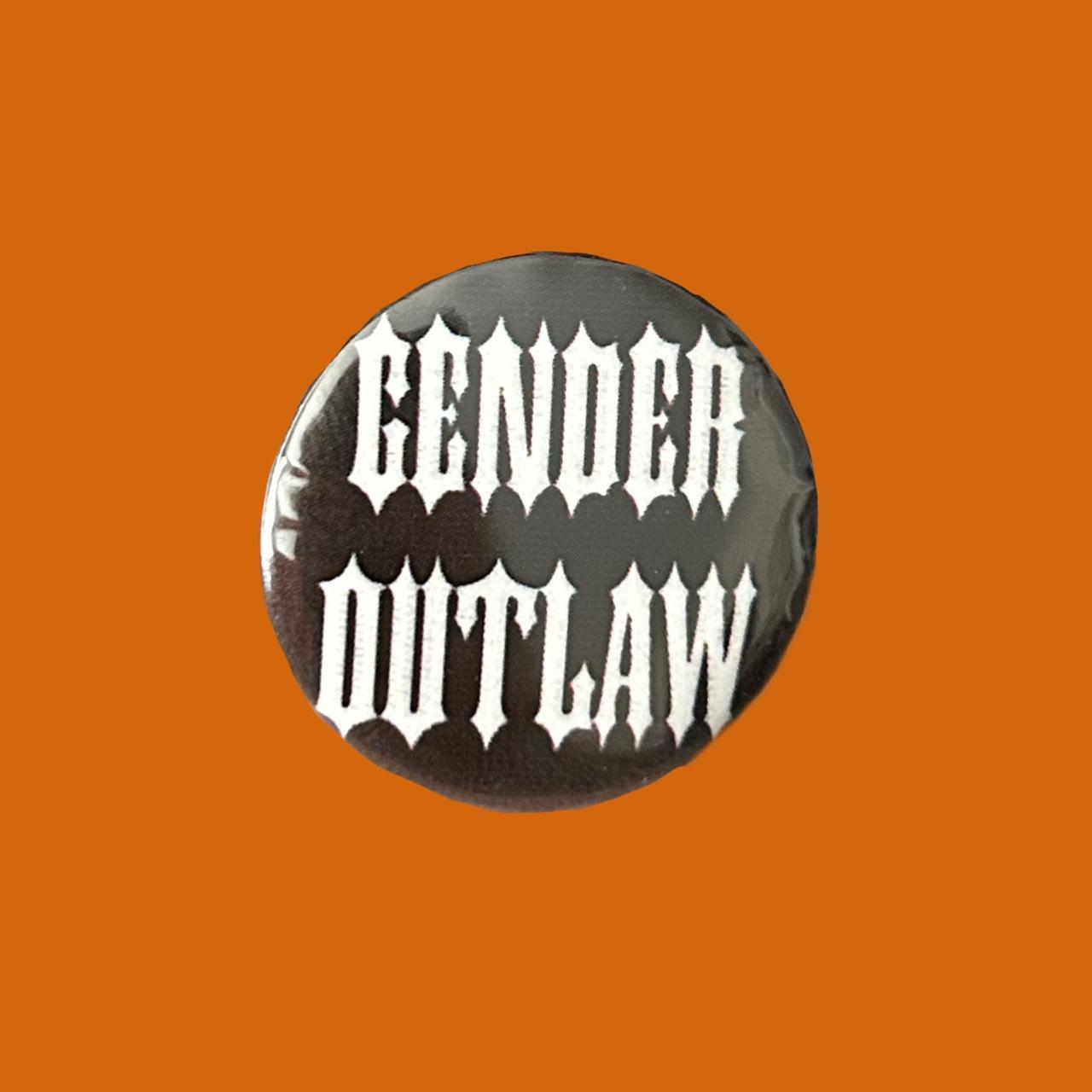 gender outlaw pin colors customizable, just message... - Depop