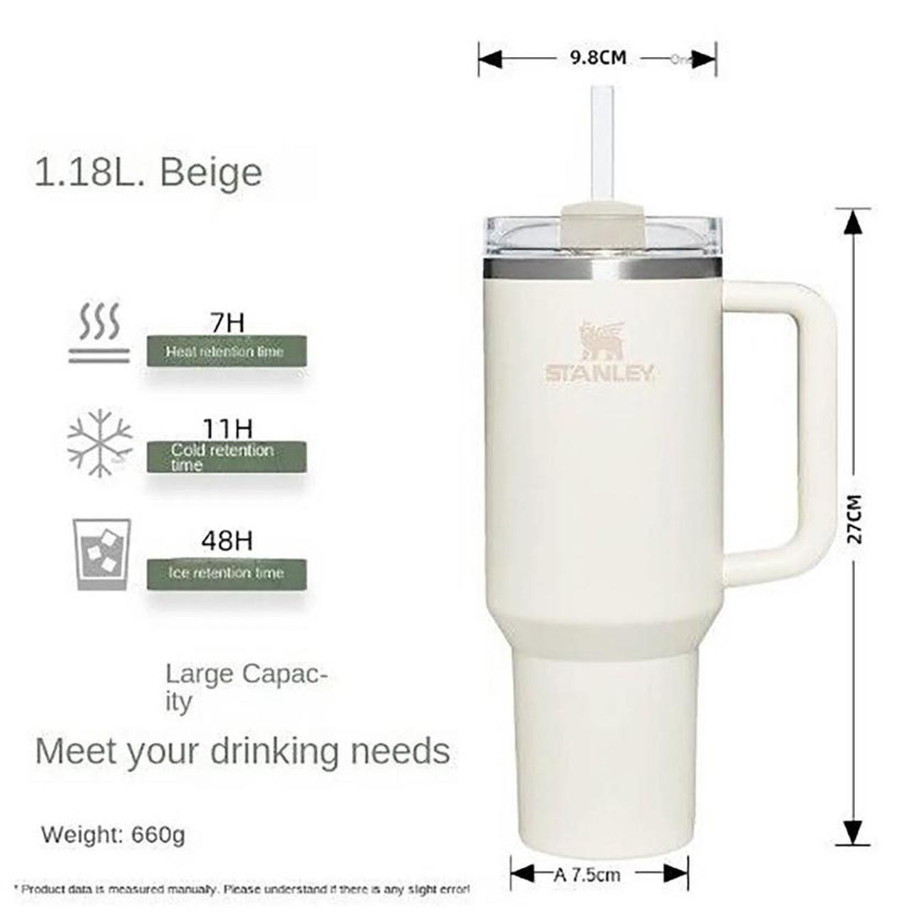 Stanley flowstate tumbler cup 40 oz pink - Depop