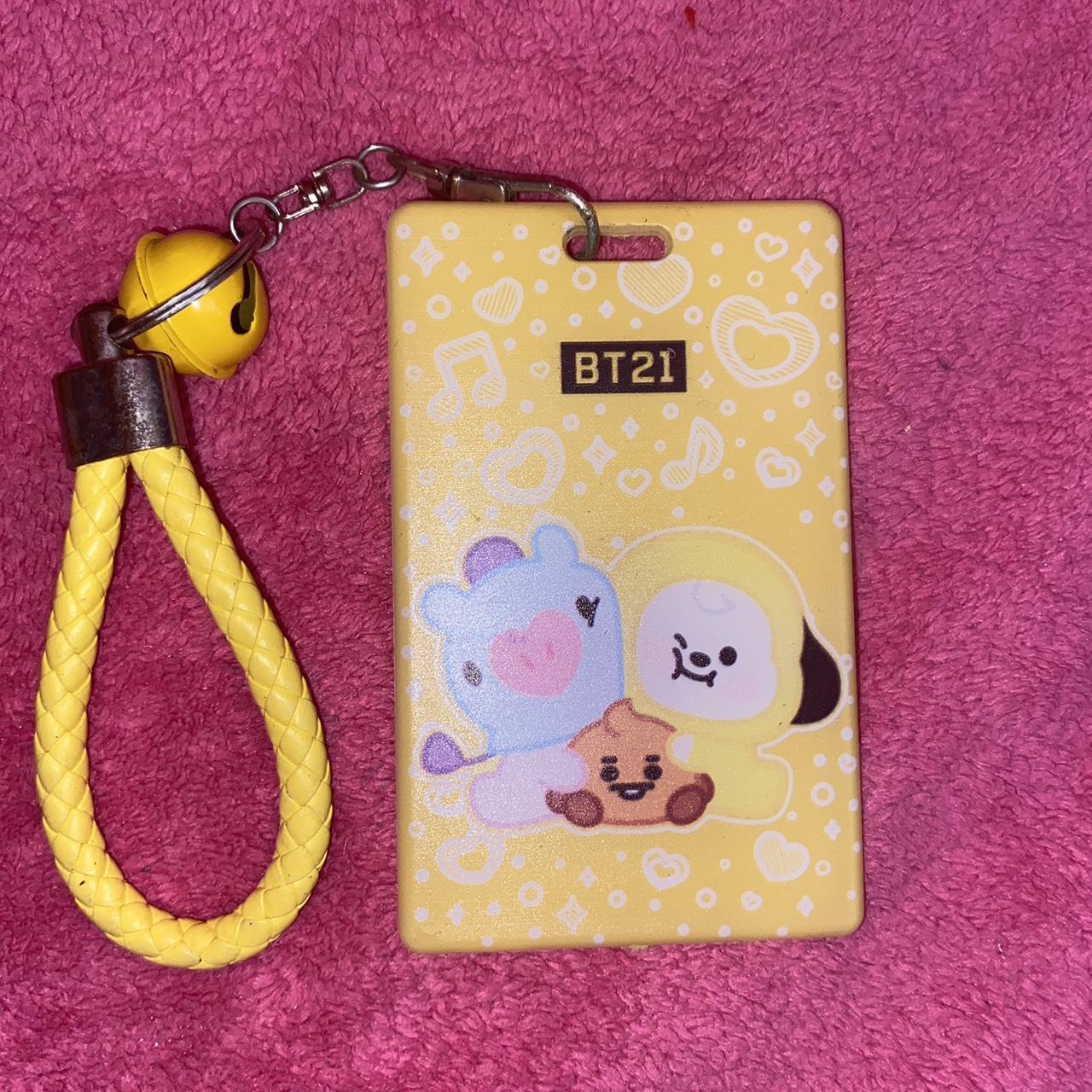 BT21 ID CARD HOLDER / Keychain Mang, Chimmy, Shooky... - Depop