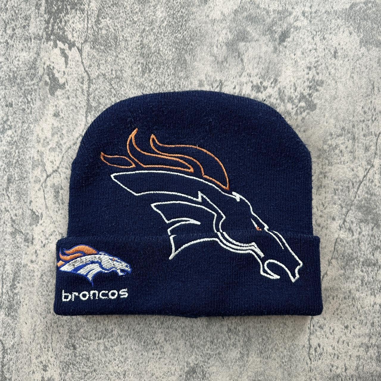 Vintage Denver Broncos Beanie Winter Cap ... - Depop