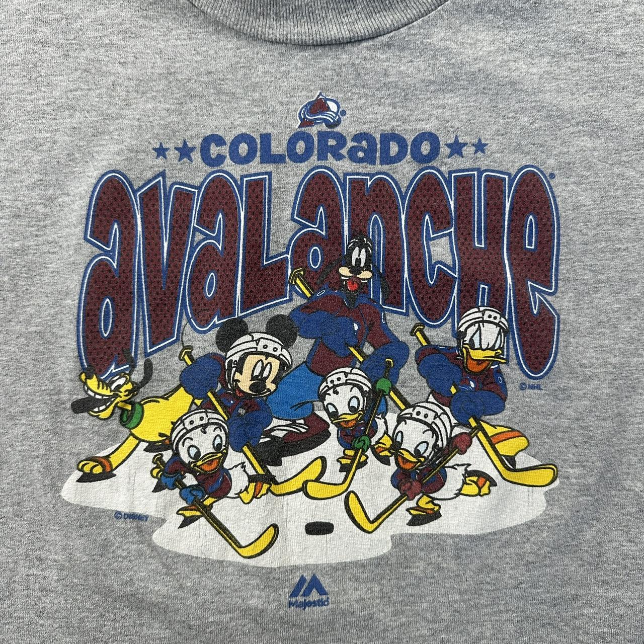 Vintage Colorado Avalanche Disney Characters T... | Depop