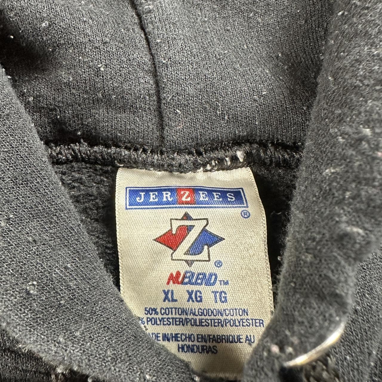 Vintage Y2k Purdue University Black Hoodie Jerzees... - Depop