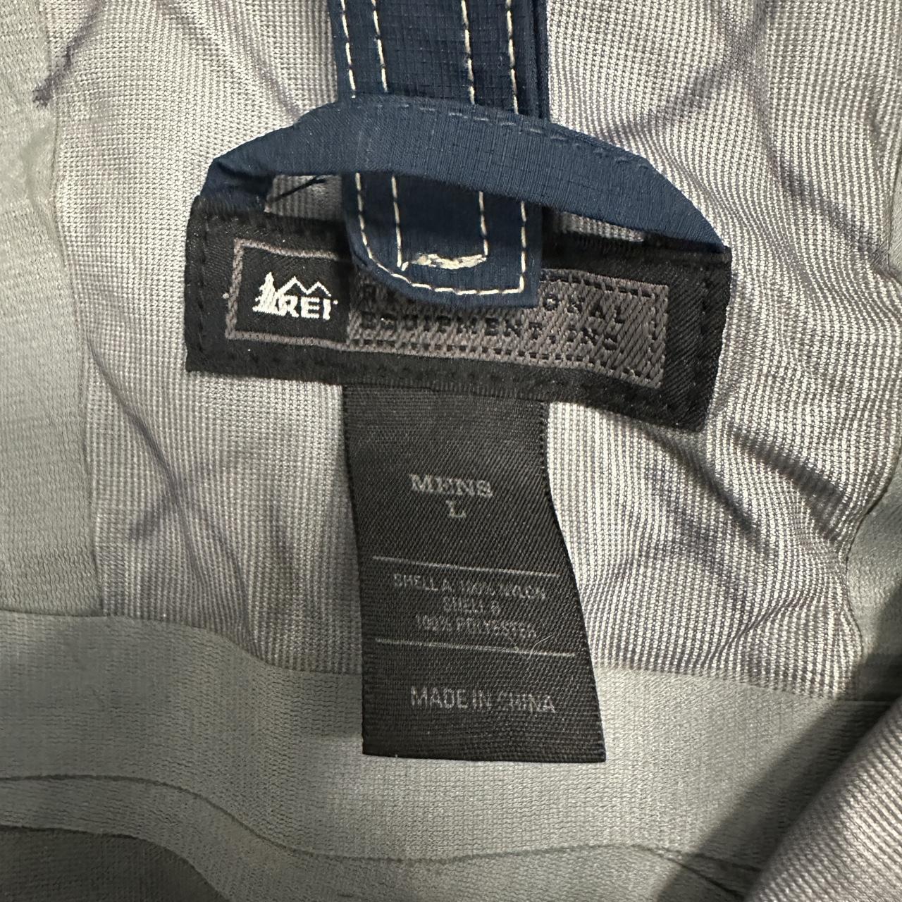 rei elements rain jacket • mens large (22" x 26")... | Depop