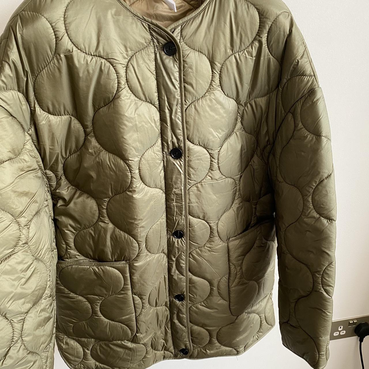 Mango Quilted Jacket Brand new Size XL Sold out... | Depop