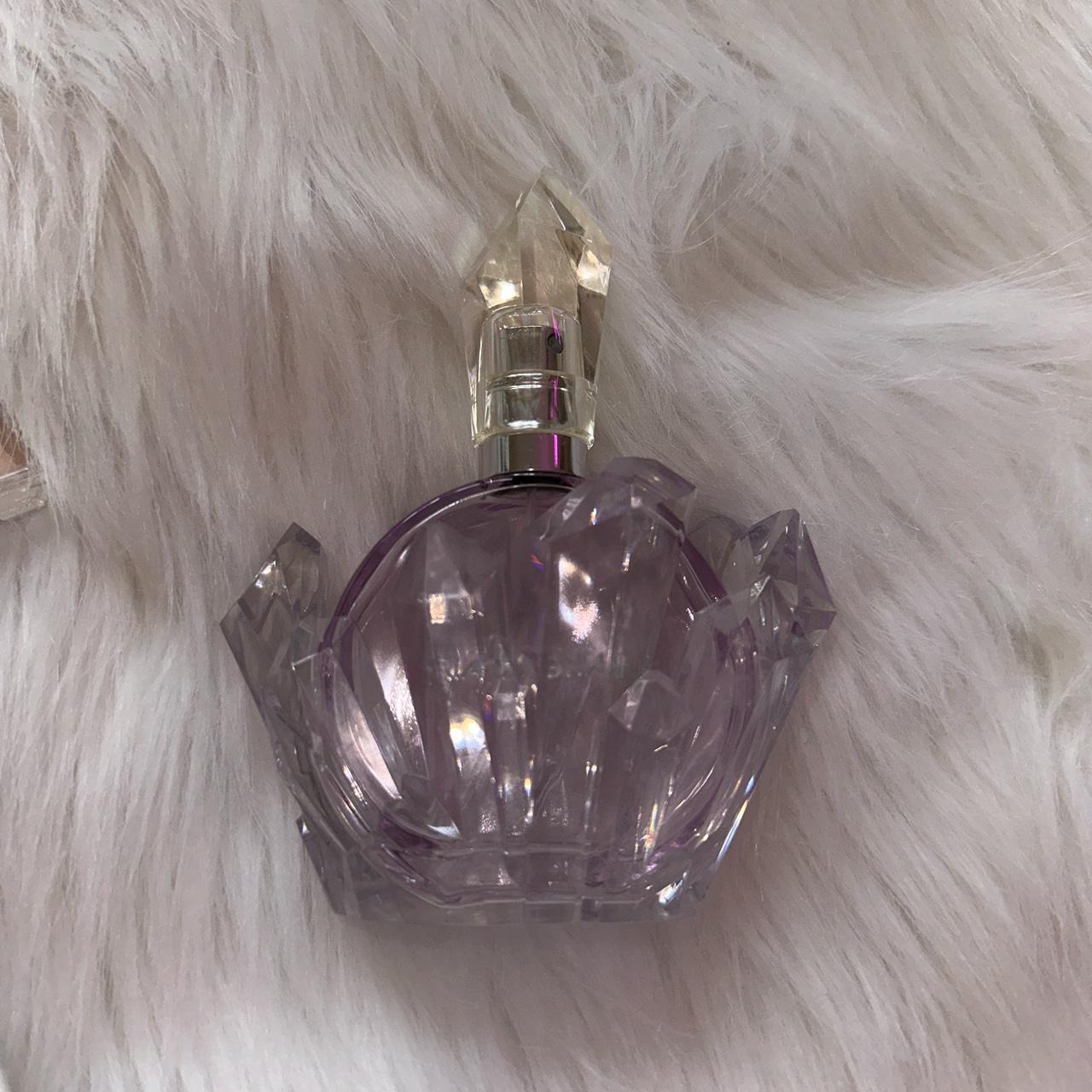 EMPTY 50ml ariana grande rem perfume with stand and... - Depop
