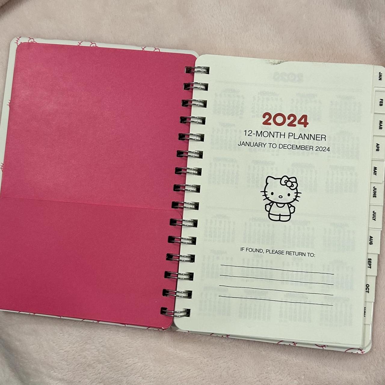 Hello kitty 2024 planner New #hellokitty #sanrio... - Depop
