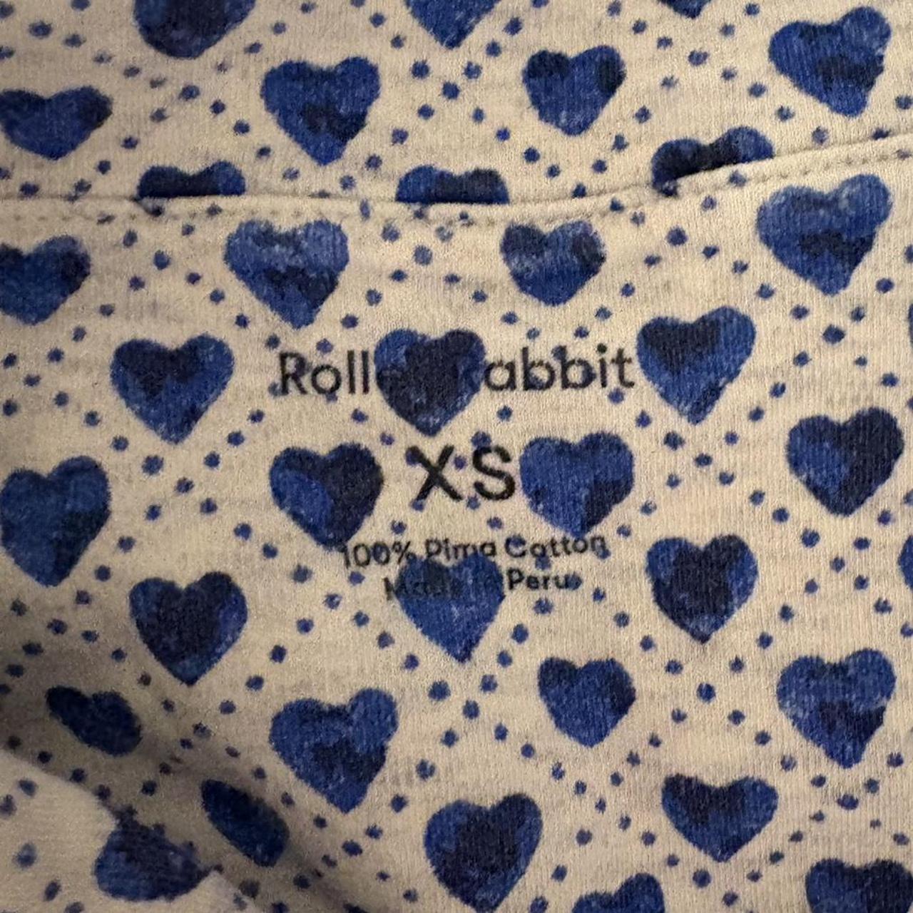 💙 Limited Edition Roller Rabbit Blue Heart Pajama... | Depop