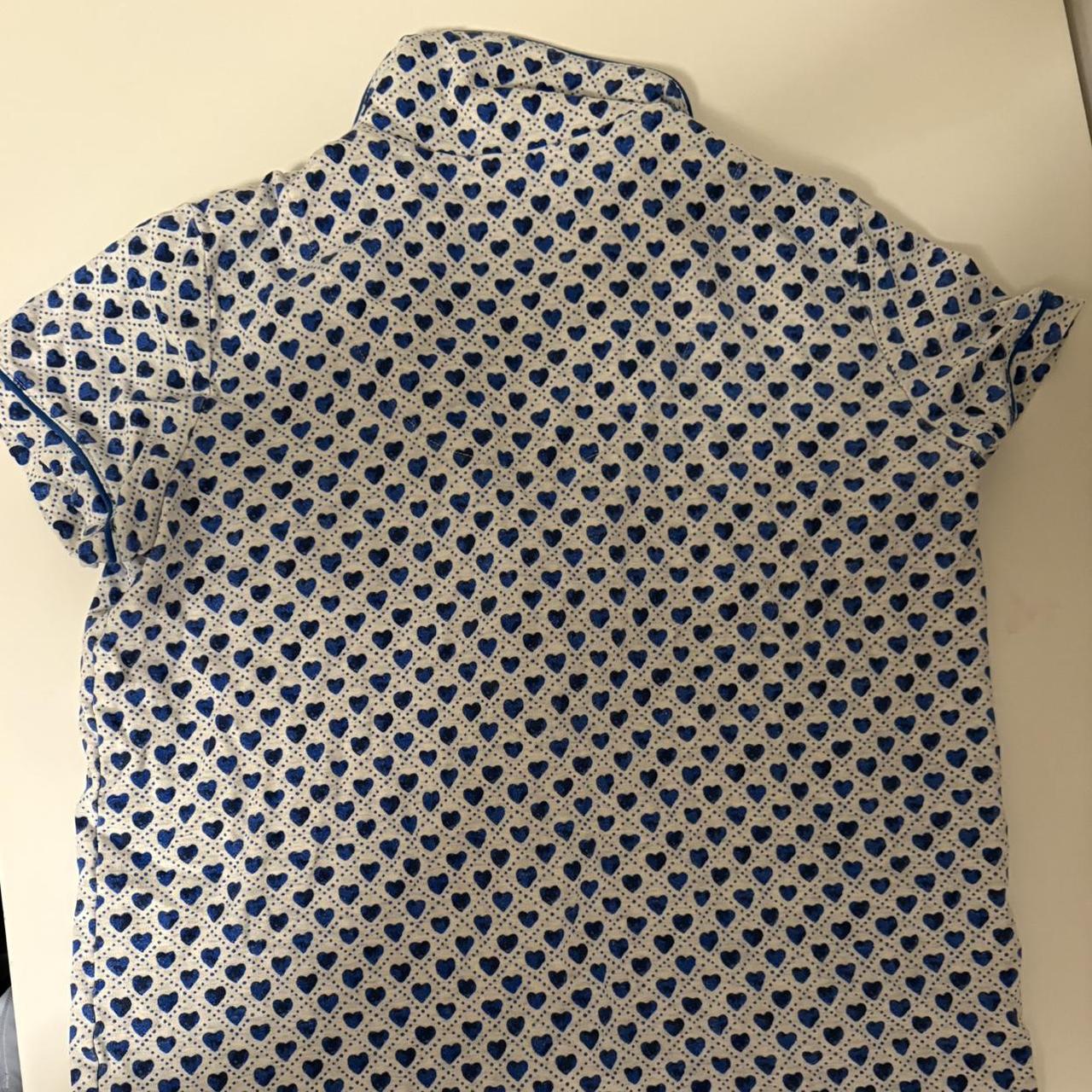 💙 Limited Edition Roller Rabbit Blue Heart Pajama... | Depop