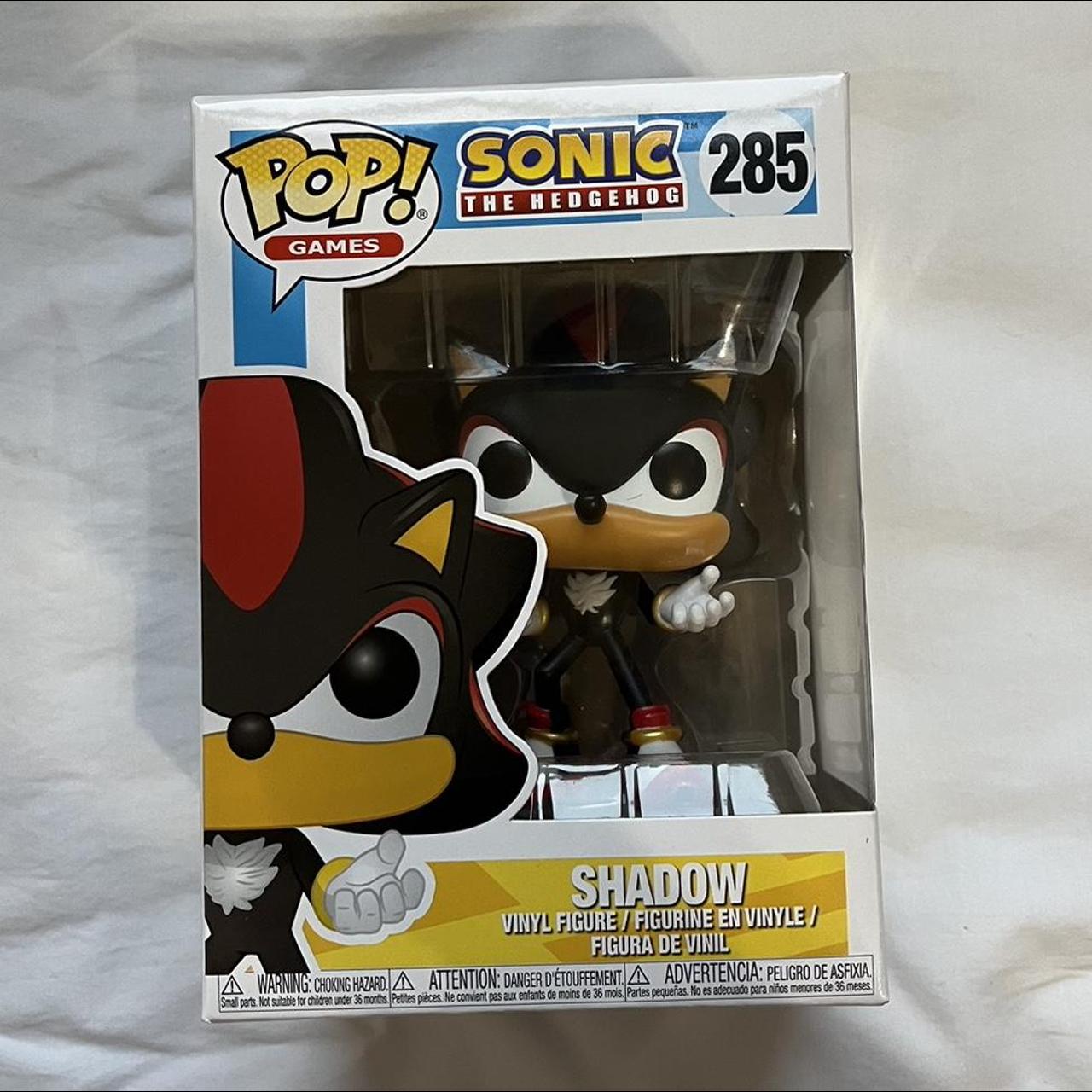 Sonic The Hedgehog Shadow Funko Pop 🖤 box is in... - Depop