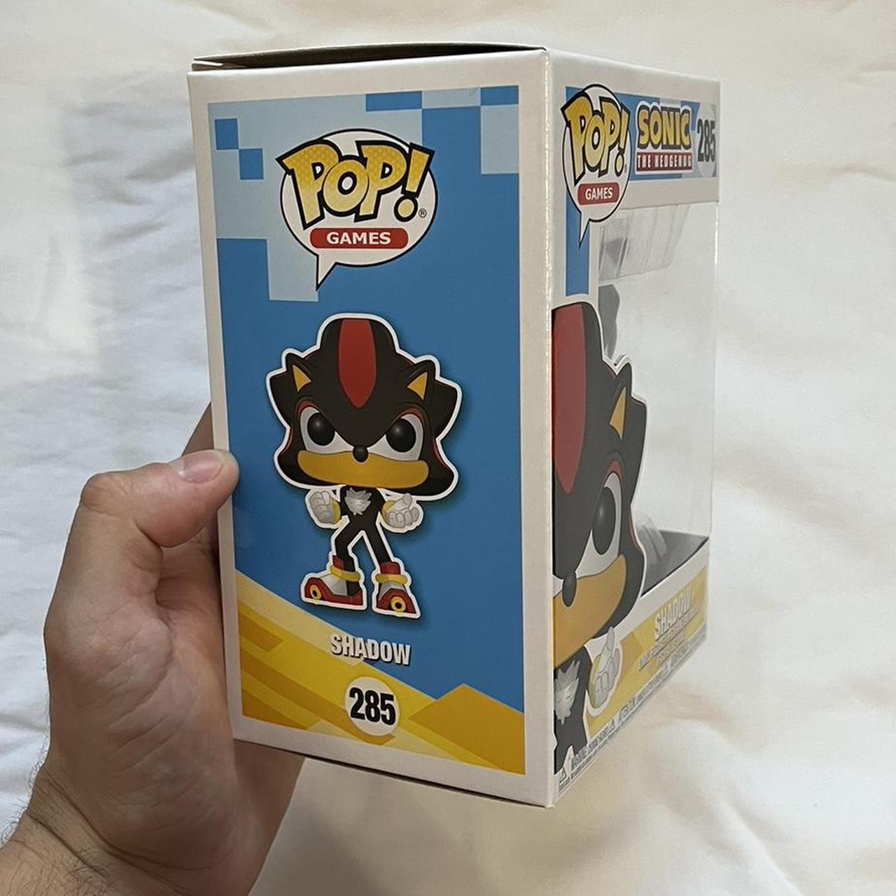Sonic The Hedgehog Shadow Funko Pop 🖤 box is in... - Depop
