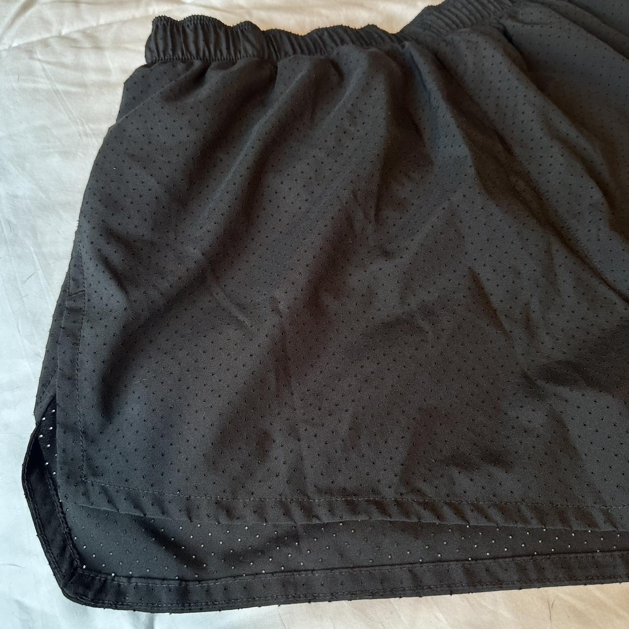 Nike fast brief lined black running shorts. 3 inch... | Depop