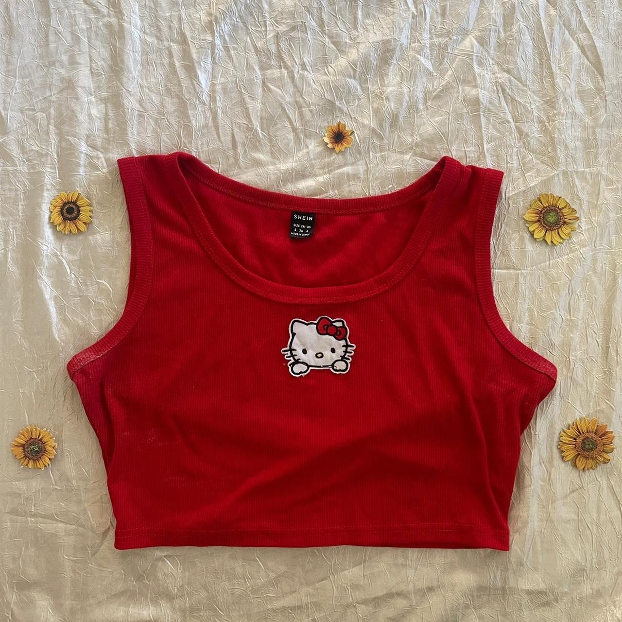 hello kitty shein tank top! ♥️ read shop policies... - Depop