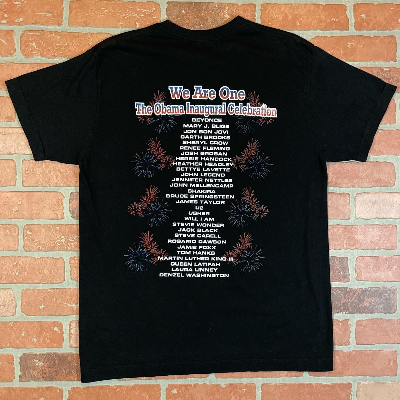 Barack Obama 2009 Inauguration Shirt. Solid Black... - Depop