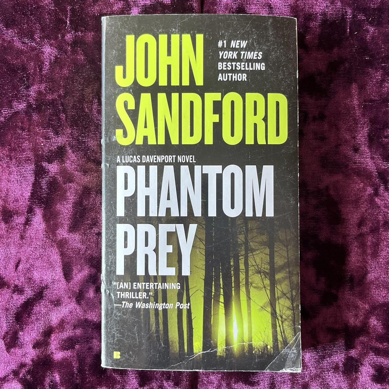 Used copy of Phantom Prey by John Sandford in fair... - Depop
