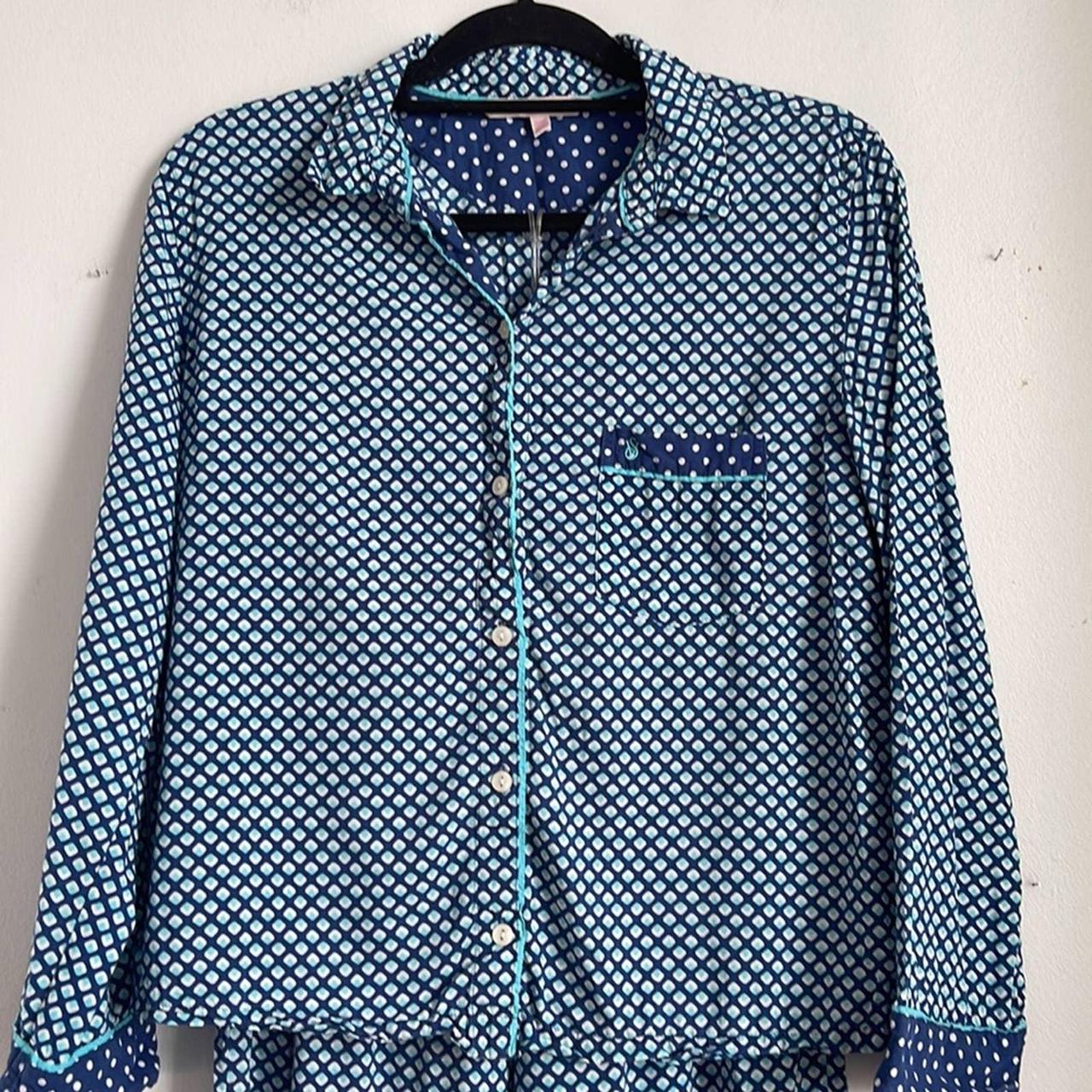 Victoria's Secret Women's Blue Pajamas | Depop