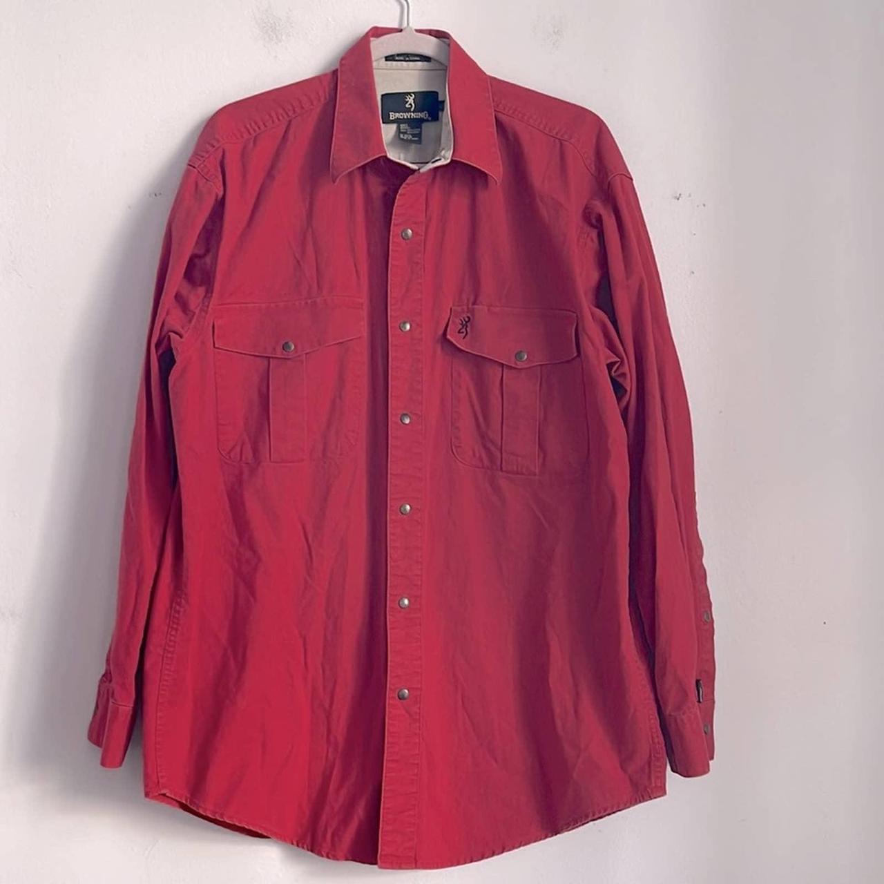 Men's Red Shirt | Depop