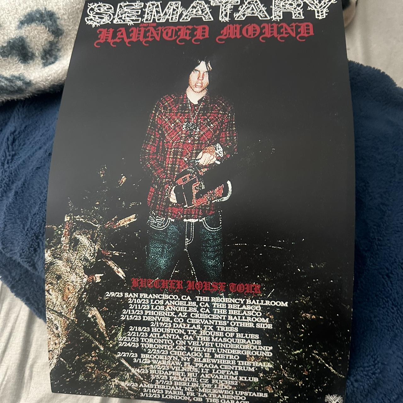 Sematary poster from #bucherhouse tour super rare... - Depop