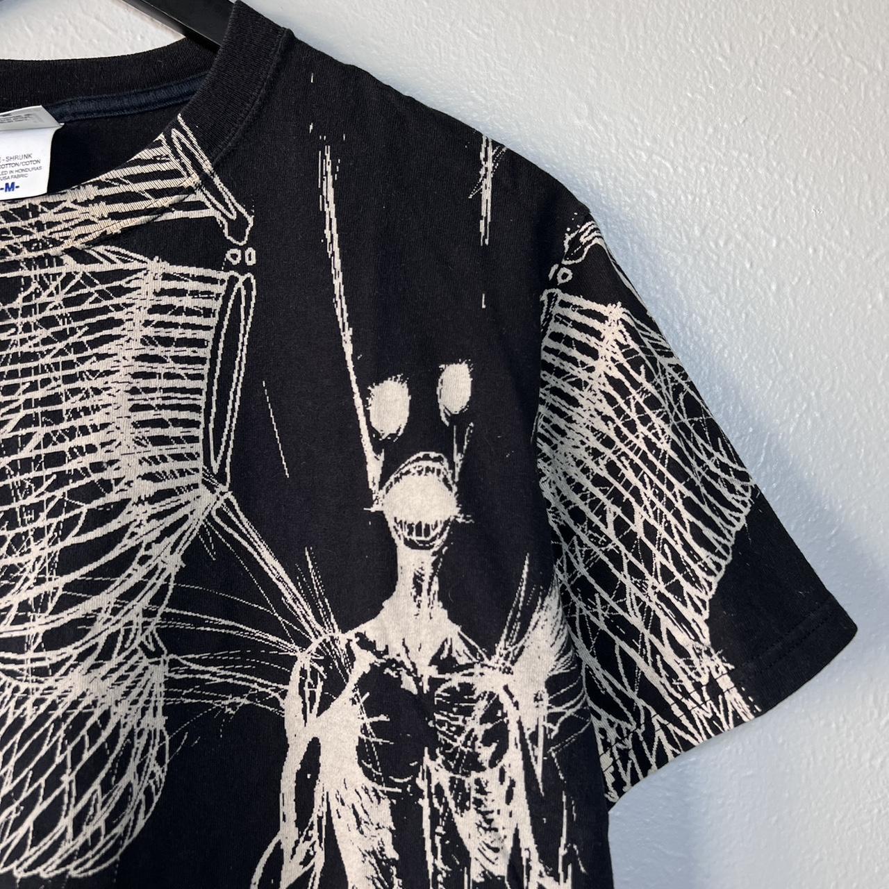 Vintage 2000s The Used AOP Band T-shirt In amazing... - Depop