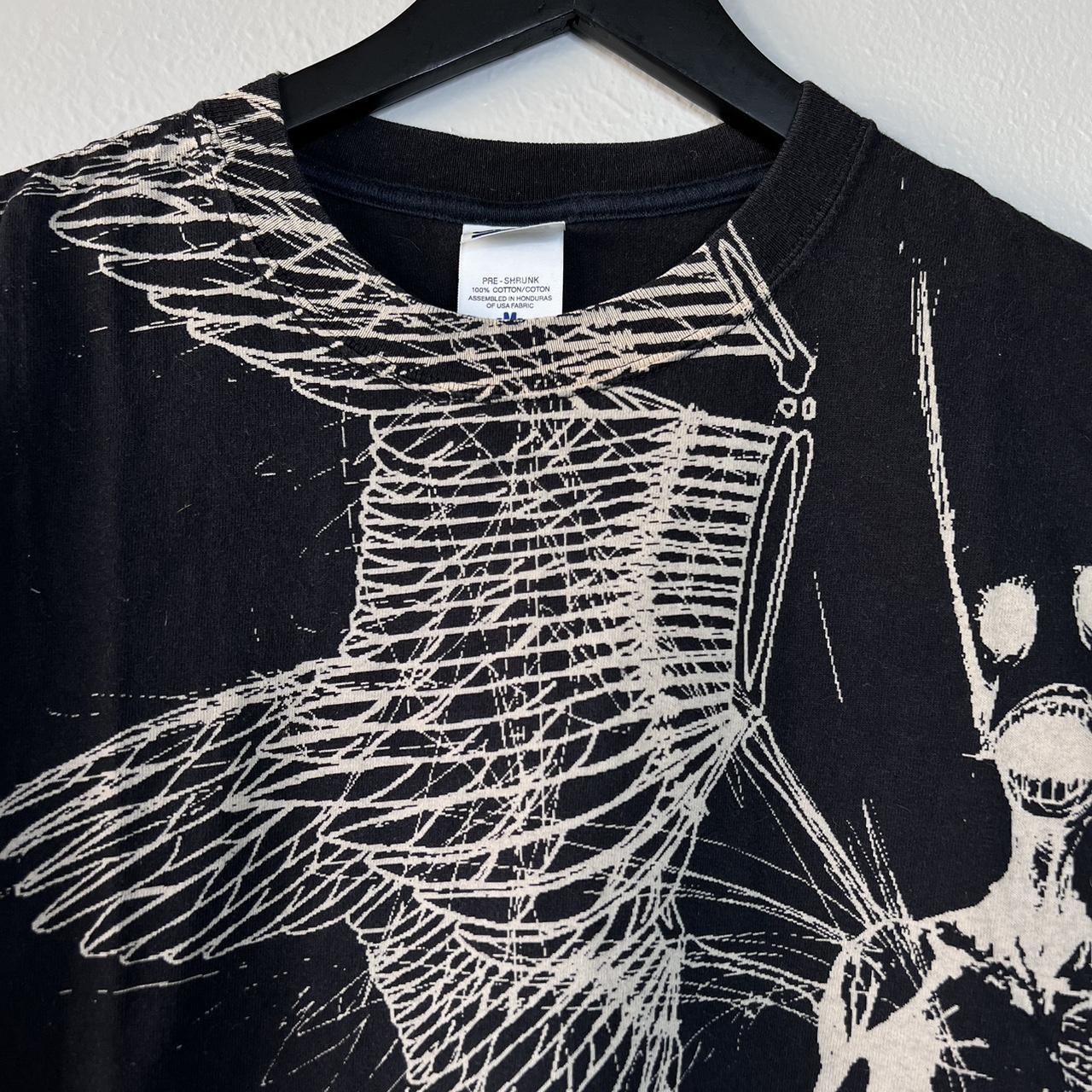 Vintage 2000s The Used AOP Band T-shirt In amazing... - Depop