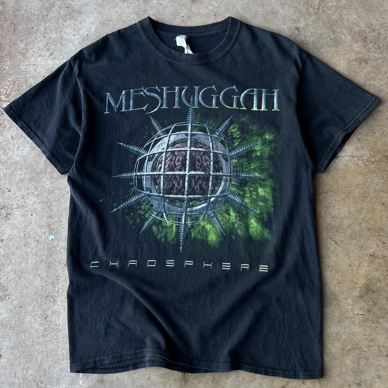 Vintage 00s Meshuggah Metal Band T-shirt In very... - Depop