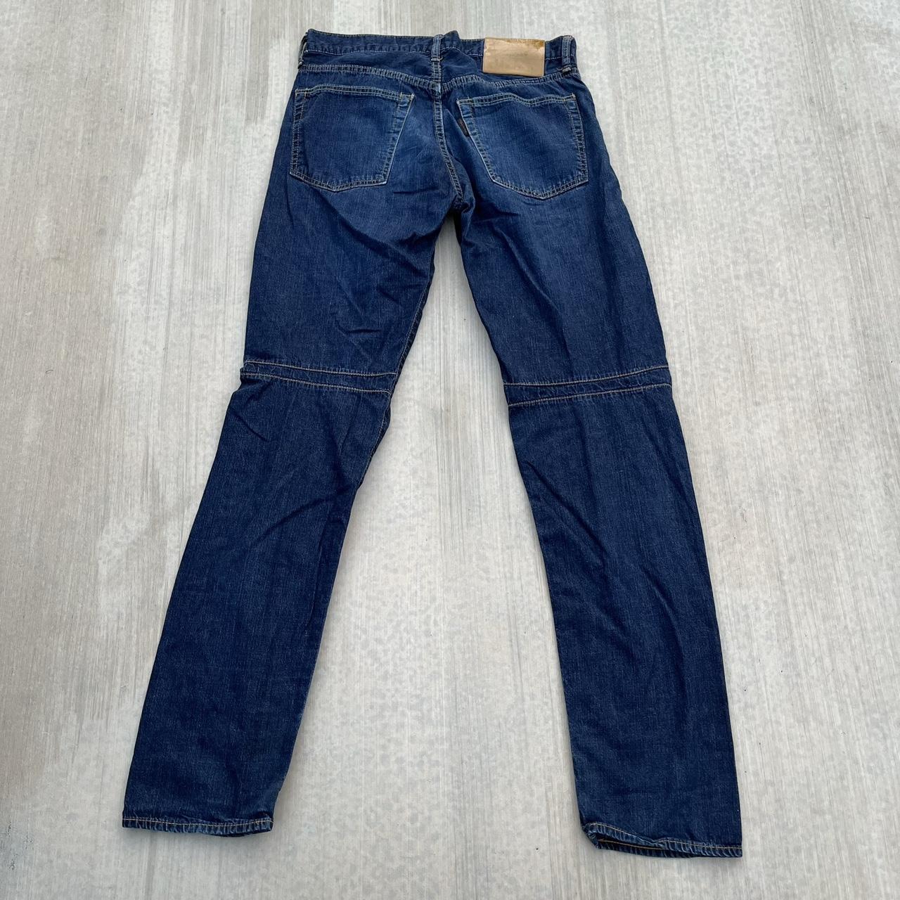 yohji yamamoto jeans beautiful dark blue wash... - Depop