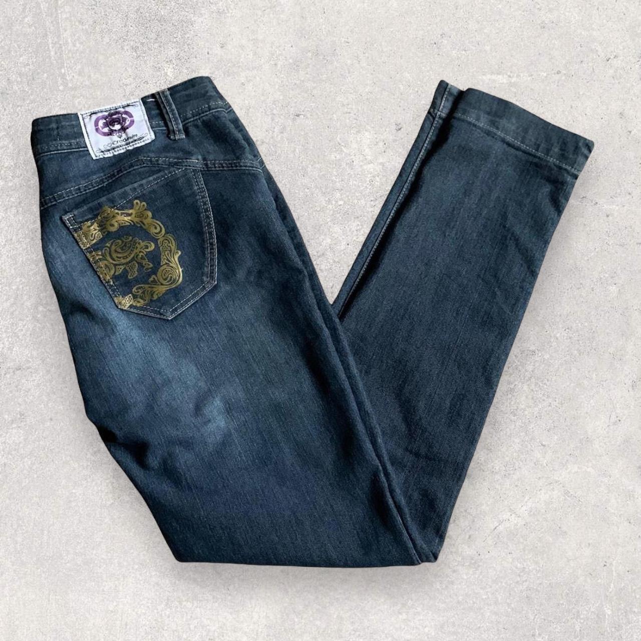 ecko red unltd. jeans denim dark blue wash... - Depop