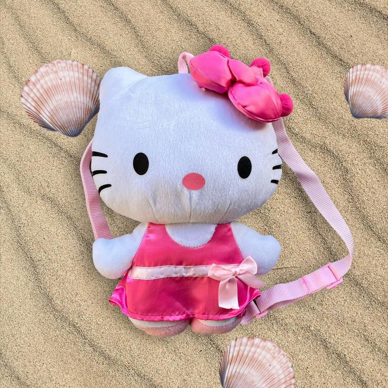 hello kitty ballerina backpack plush 2011 figure by... - Depop