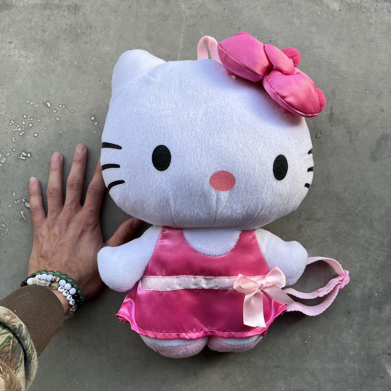 hello kitty ballerina backpack plush 2011 figure by... - Depop