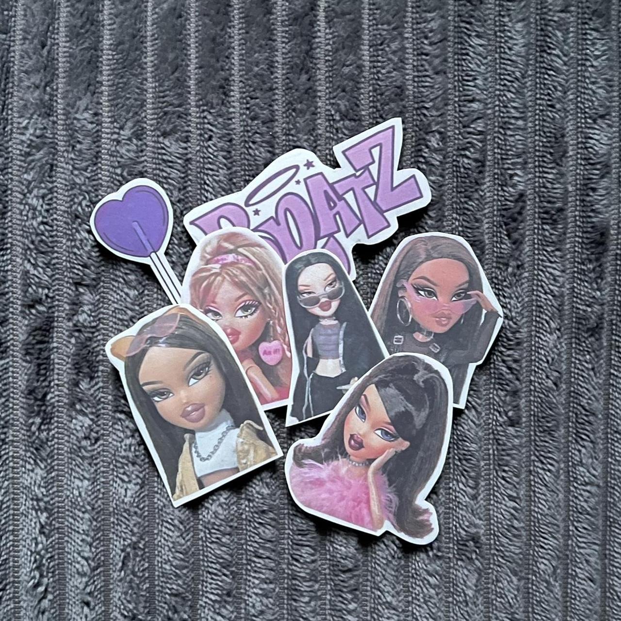 bratz stickers -> includes 6 stickers! -> high... - Depop