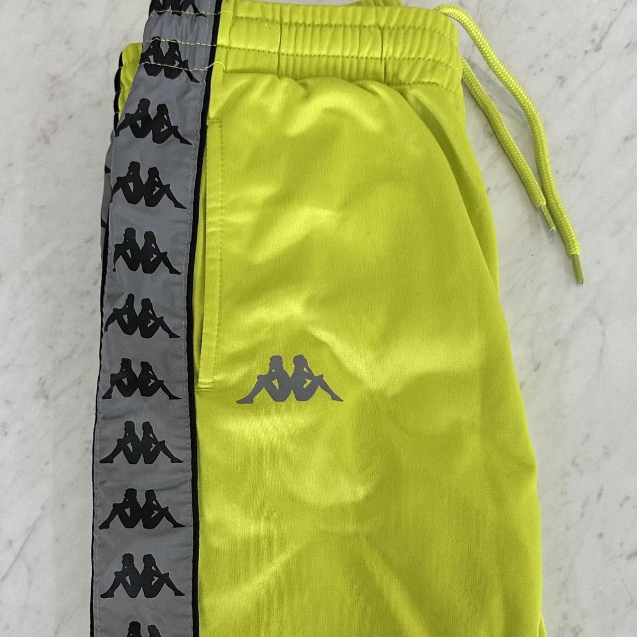 Kappa Green and Black Joggers-tracksuits | Depop