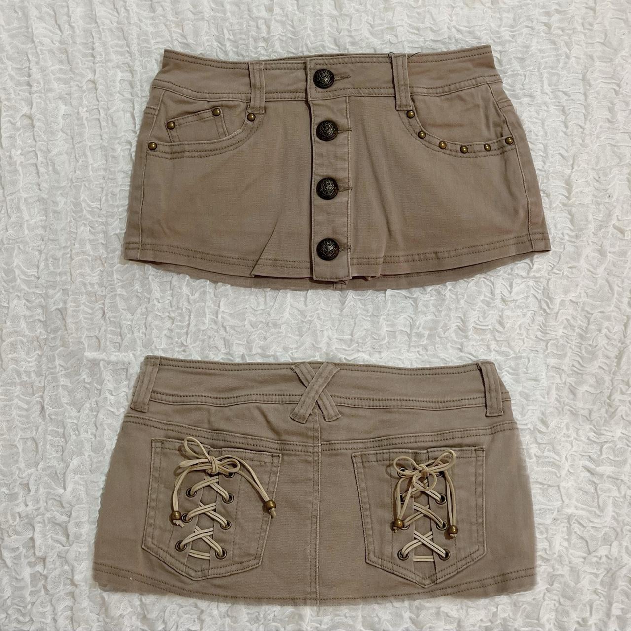 y2k vintage designer garula Japanese micro mini... | Depop