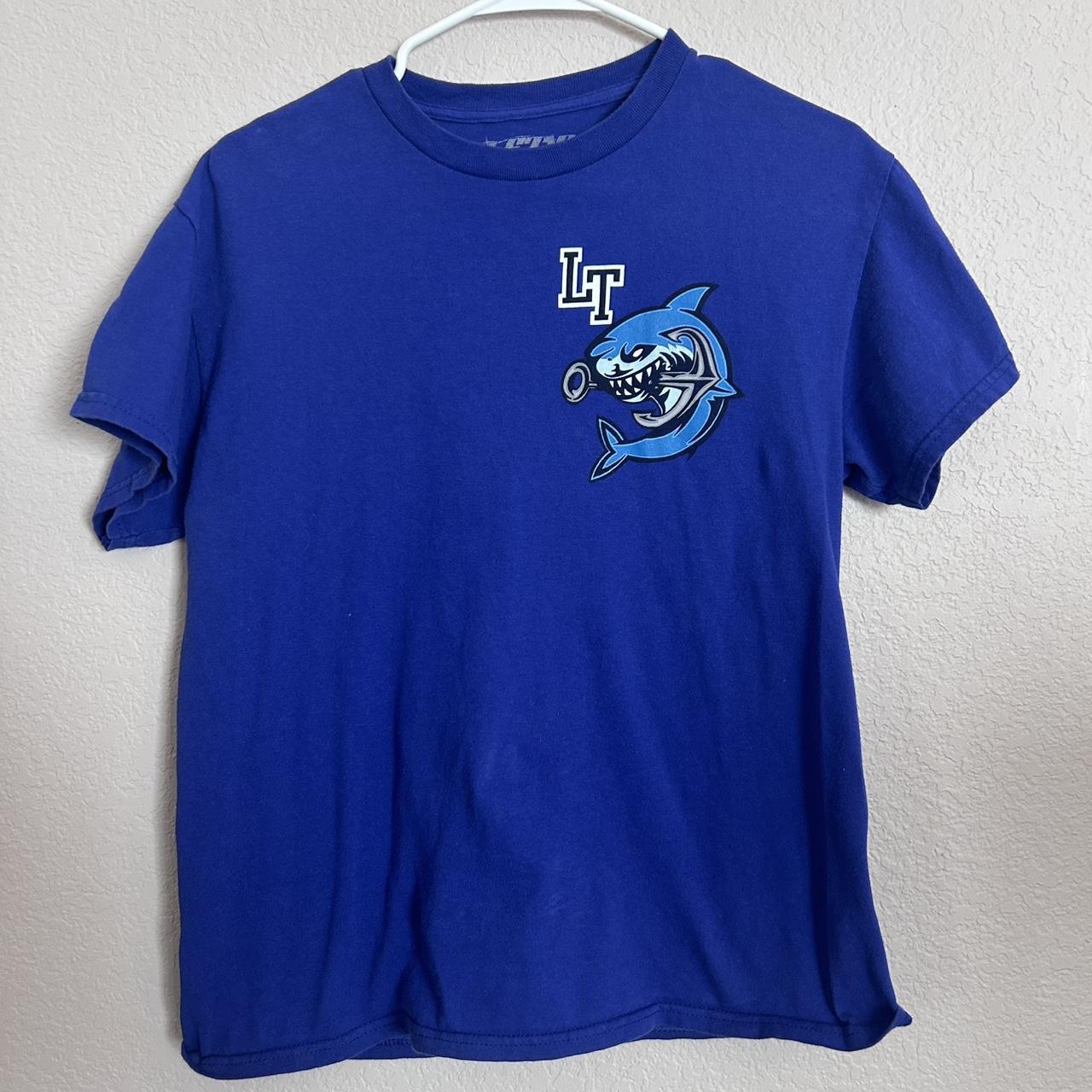 official team blue matt sturniolo tour shirt... - Depop