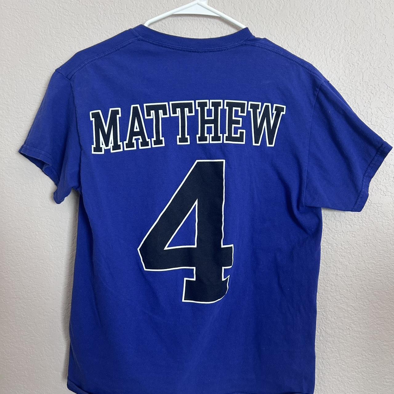 official team blue matt sturniolo tour shirt... - Depop