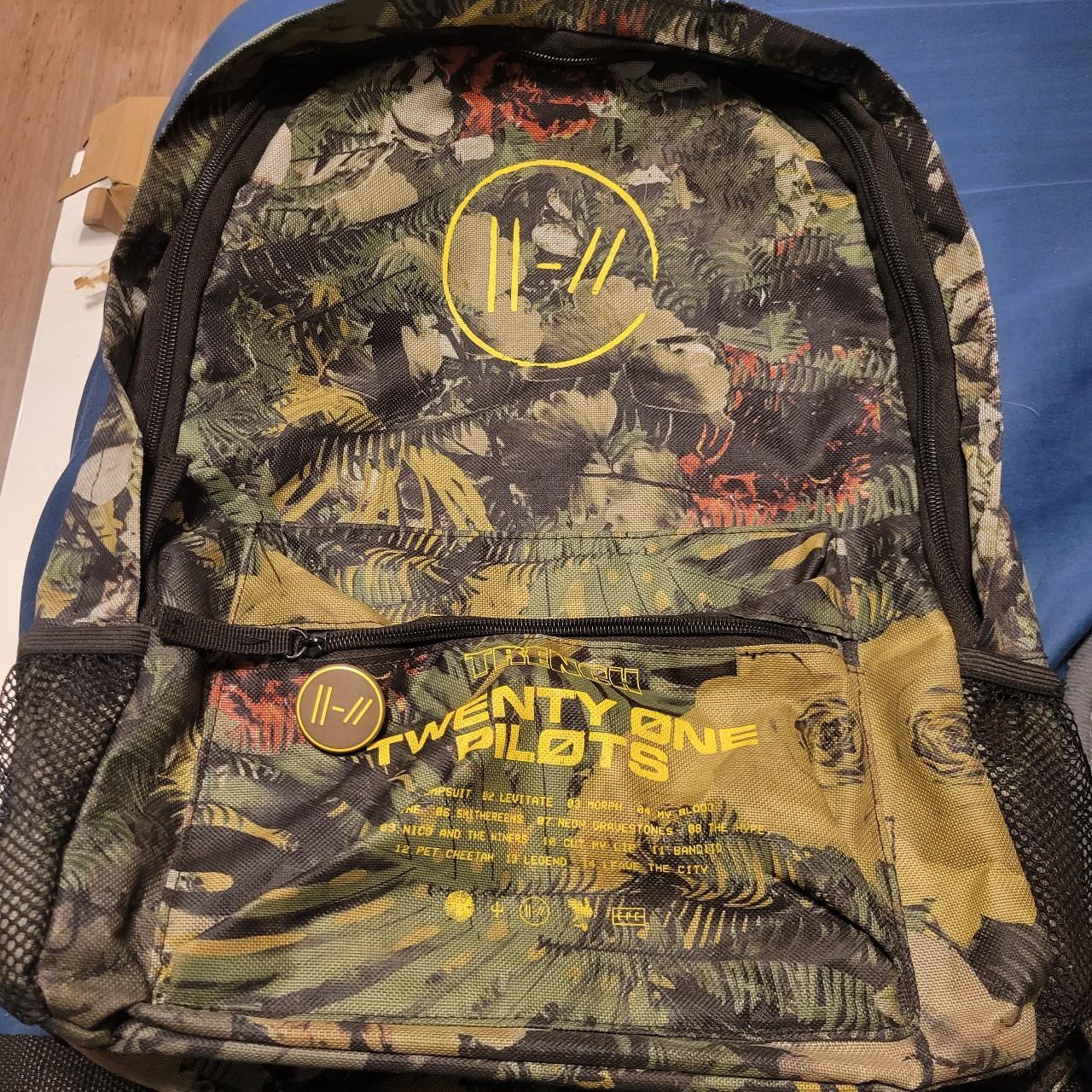 Twenty one pilots backpack Been used, nothing wrong... - Depop
