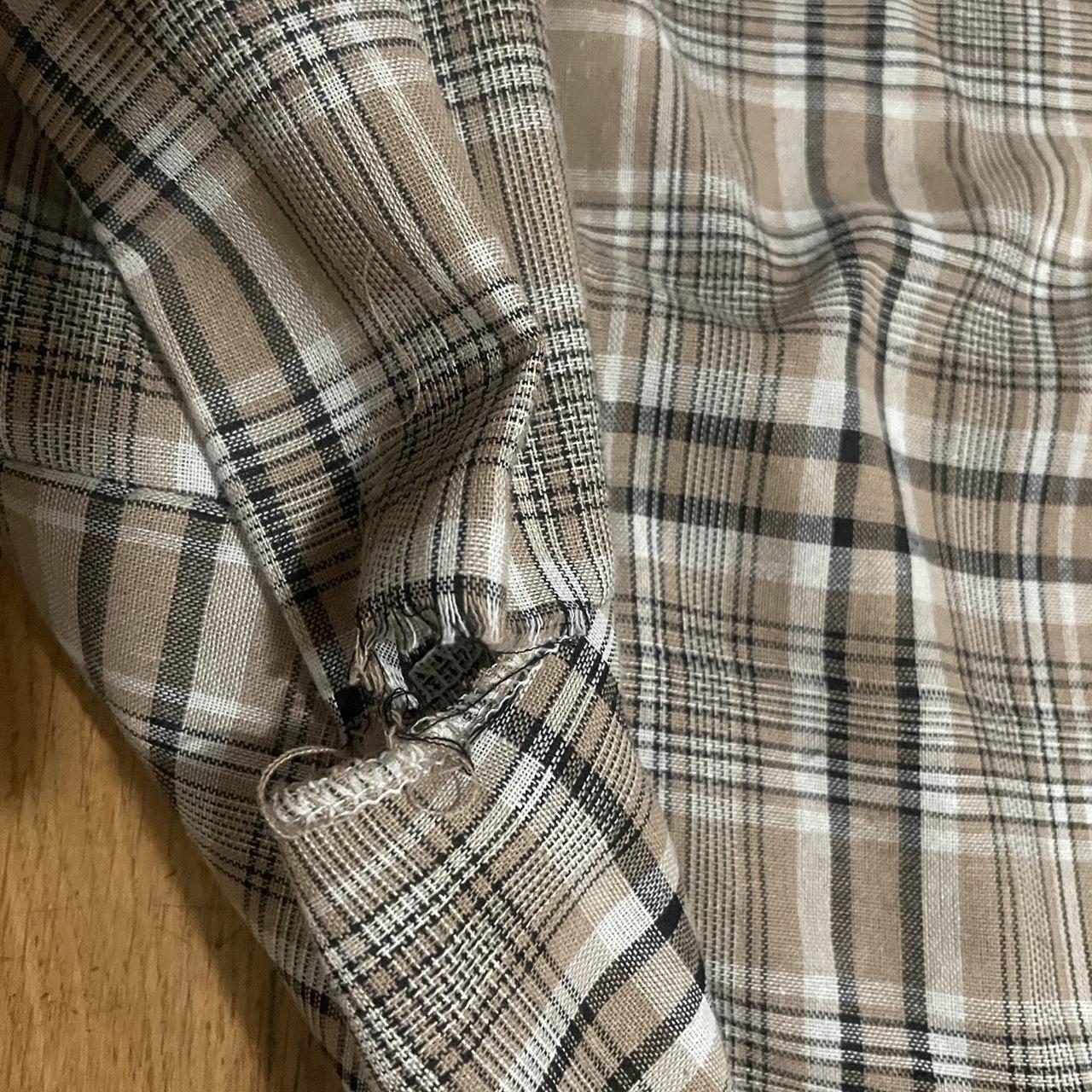 Light Cream flannel Super nice to style So... - Depop