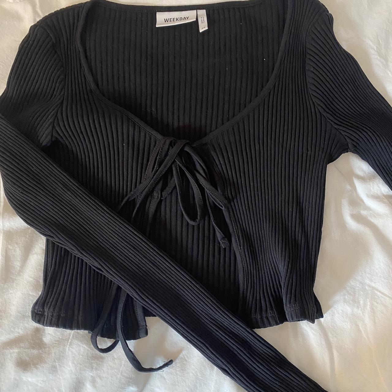 Weekday tie top for a night out - Depop