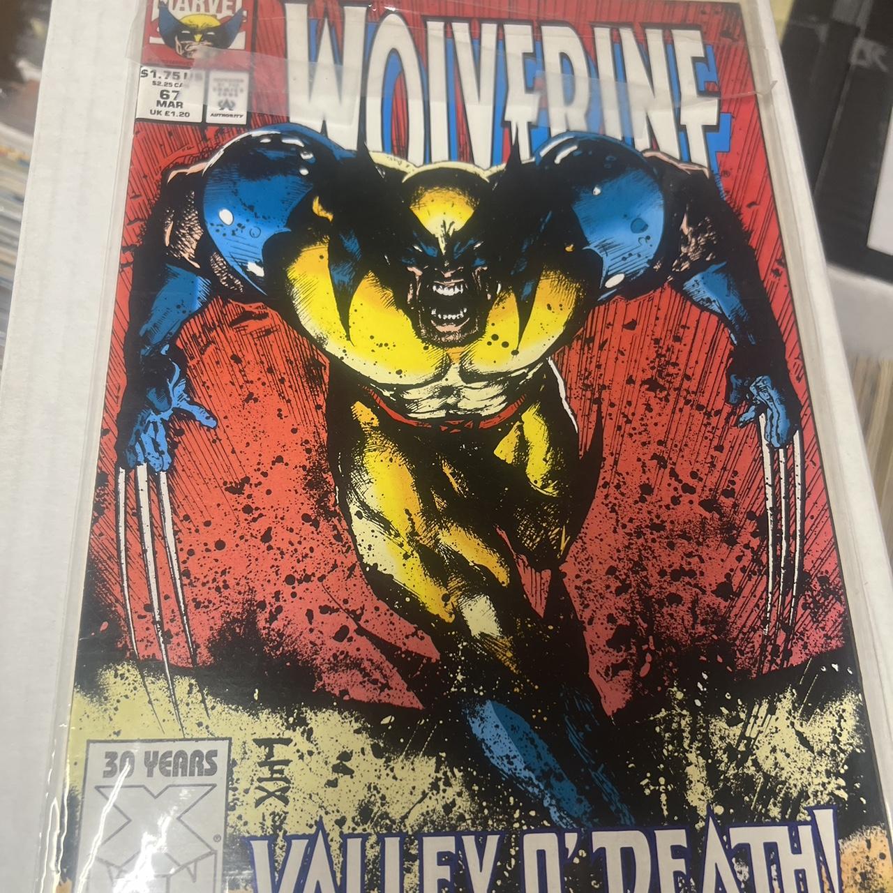 Wolverine 67 1st Print 1993 Marvel Comics - Sleeved... - Depop