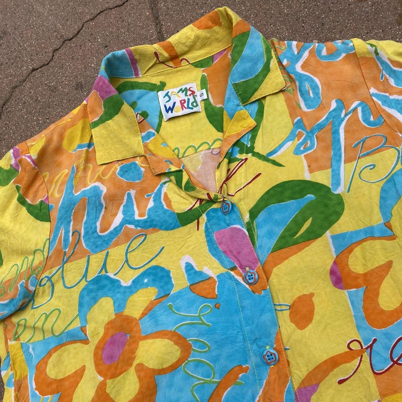 Vintage Jams World From 1980’s Tagged Small, Fits... - Depop