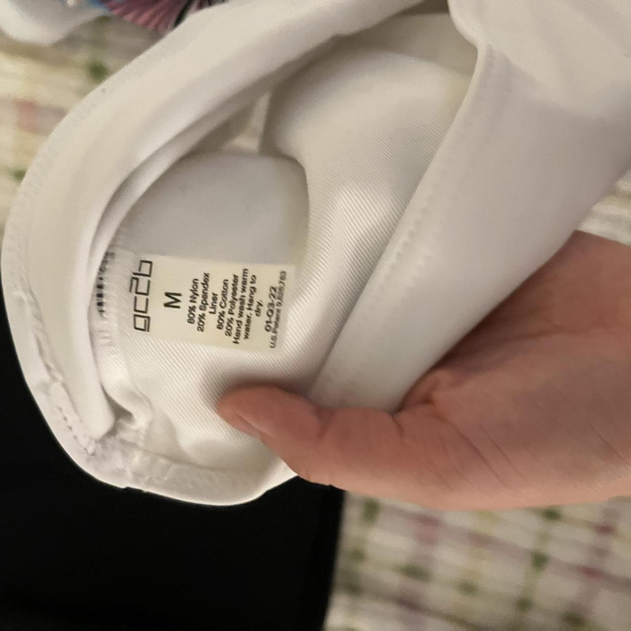 White binder! Ftm transgender medium binder DM SO I... - Depop