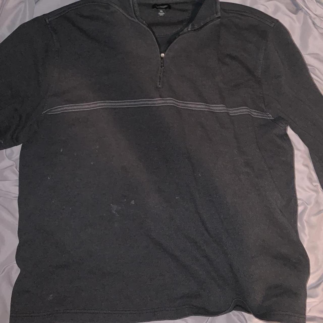 Mens Quarter Zip Sweater XXL (stains shown in first... - Depop