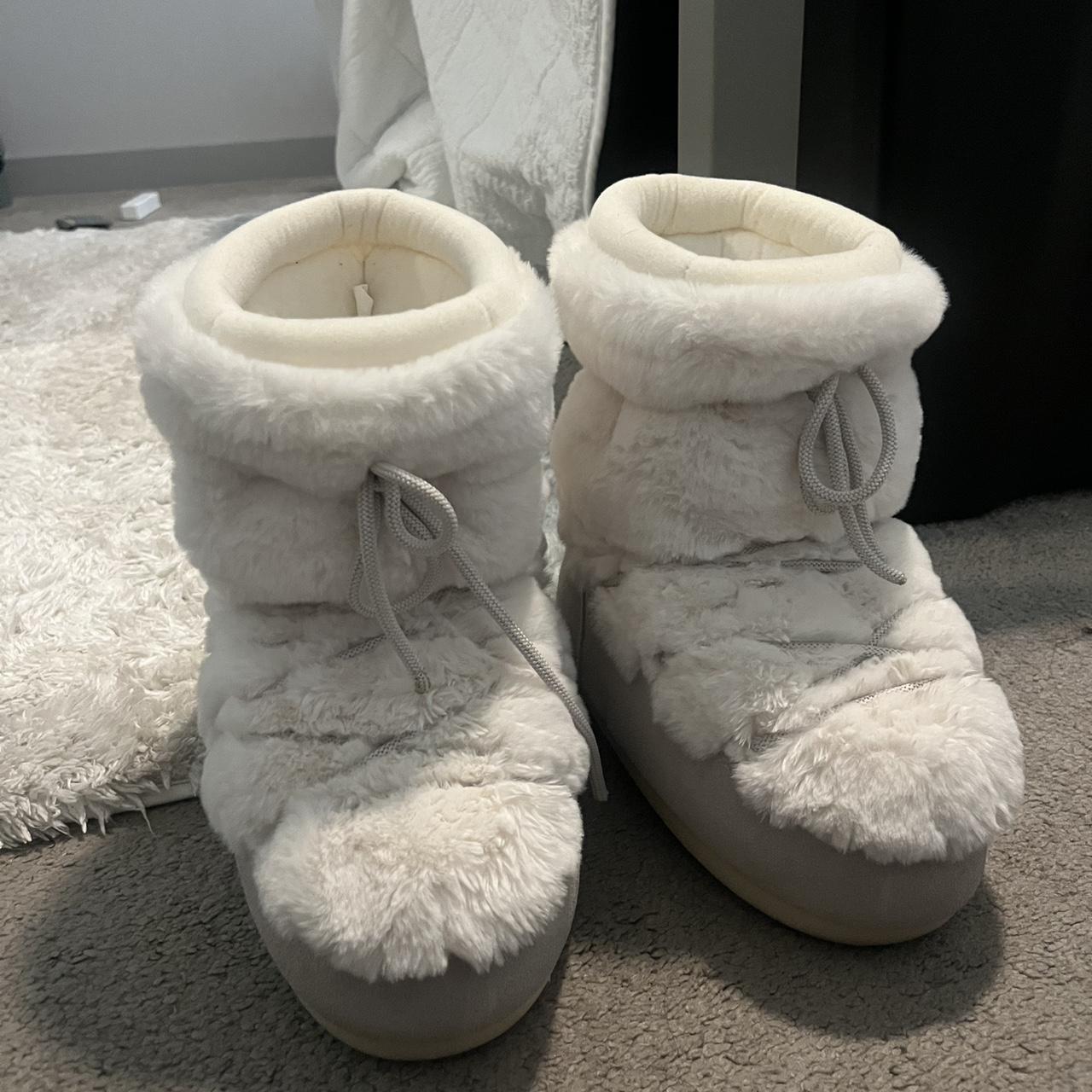 MAV-M BONE Steve Madden Platform Booties Women’s... | Depop