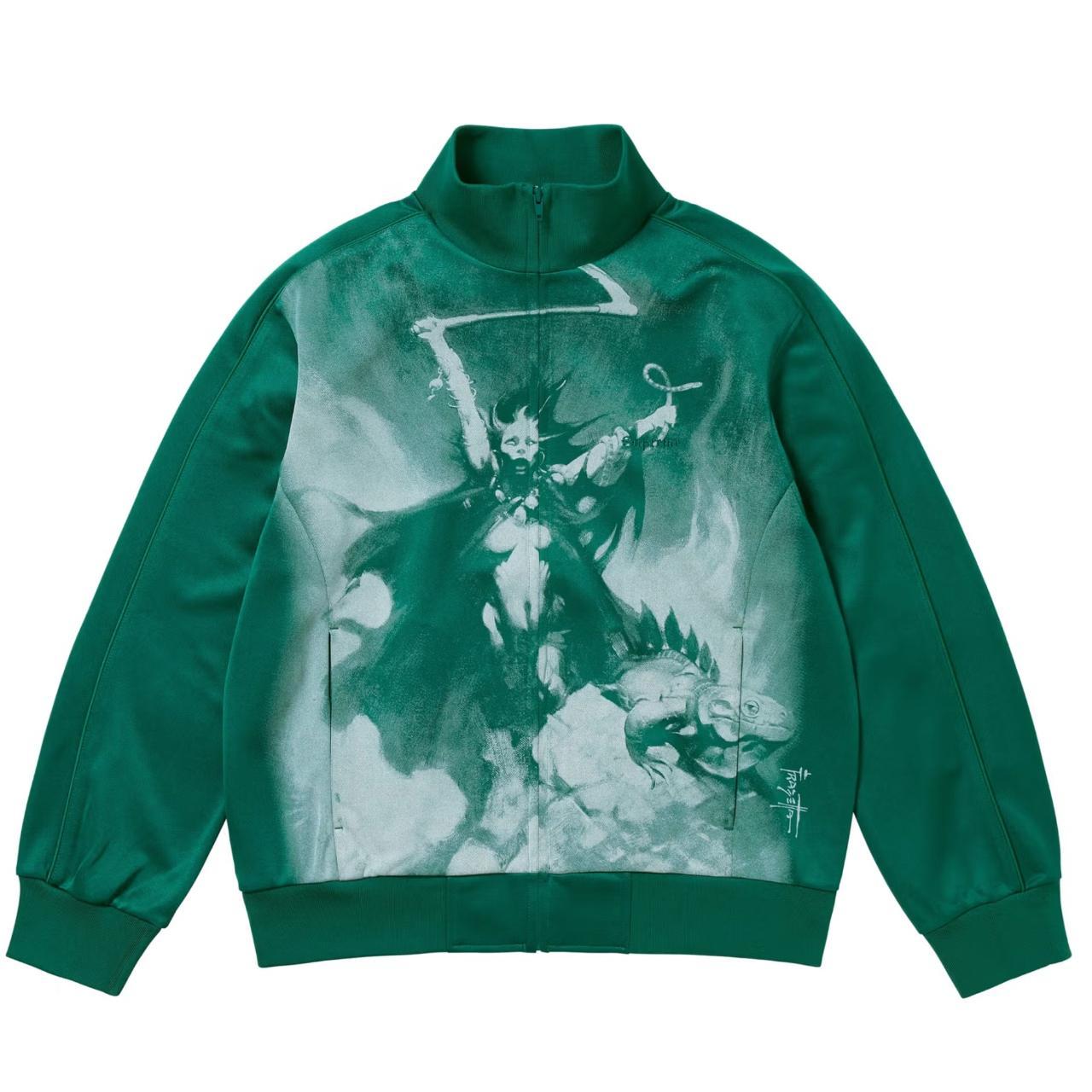 Supreme Frank Frazetta Track Jacket. Near new... | Depop
