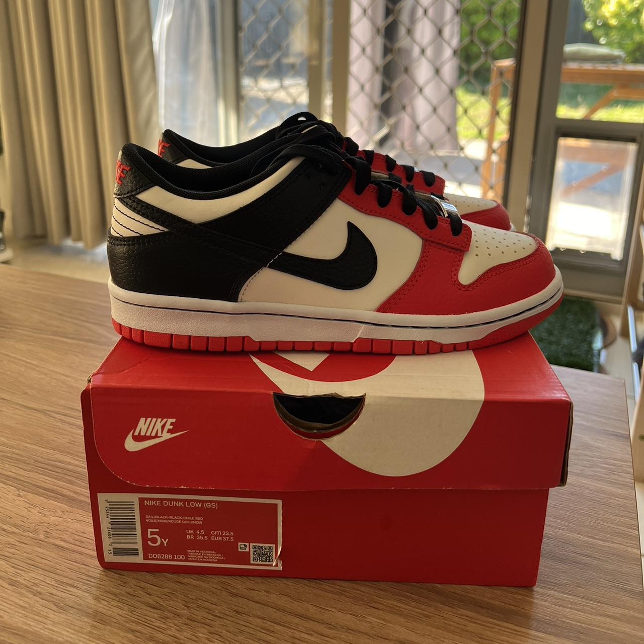 NIKE DUNKS EMB LOW NBA 75TH ANNIVERSARY AUTHENTIC... - Depop